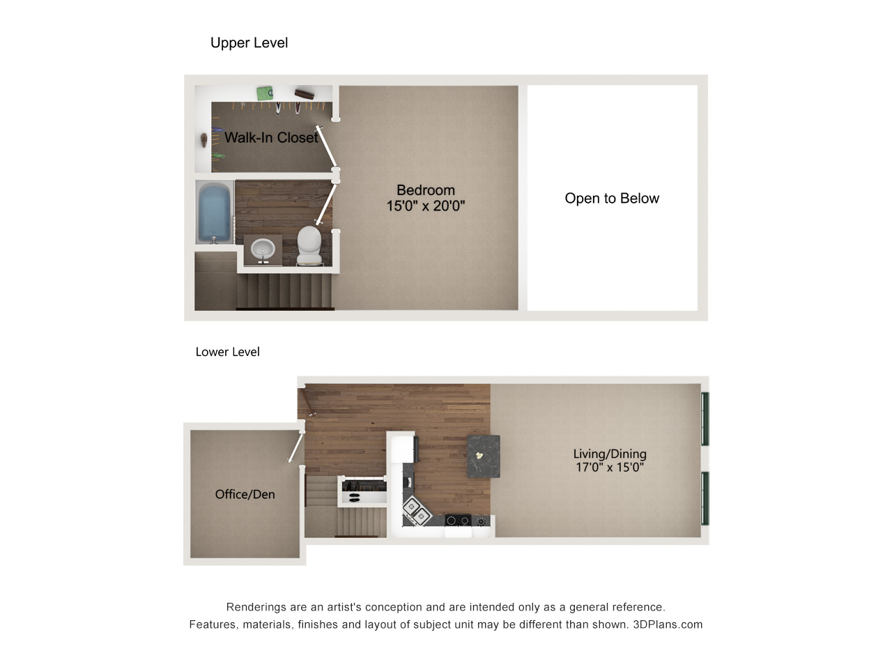 Floorplans - Lawton Foundry